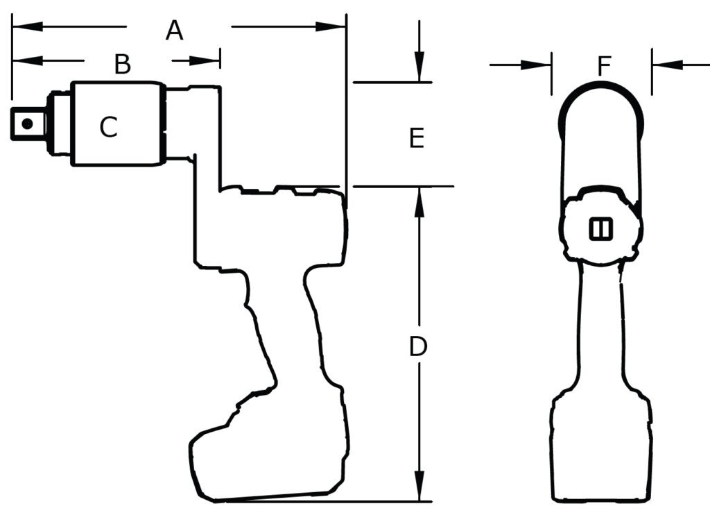 B-RAD Brushless Select Offset Gearbox Battery Torque Wrenches - Florida ...